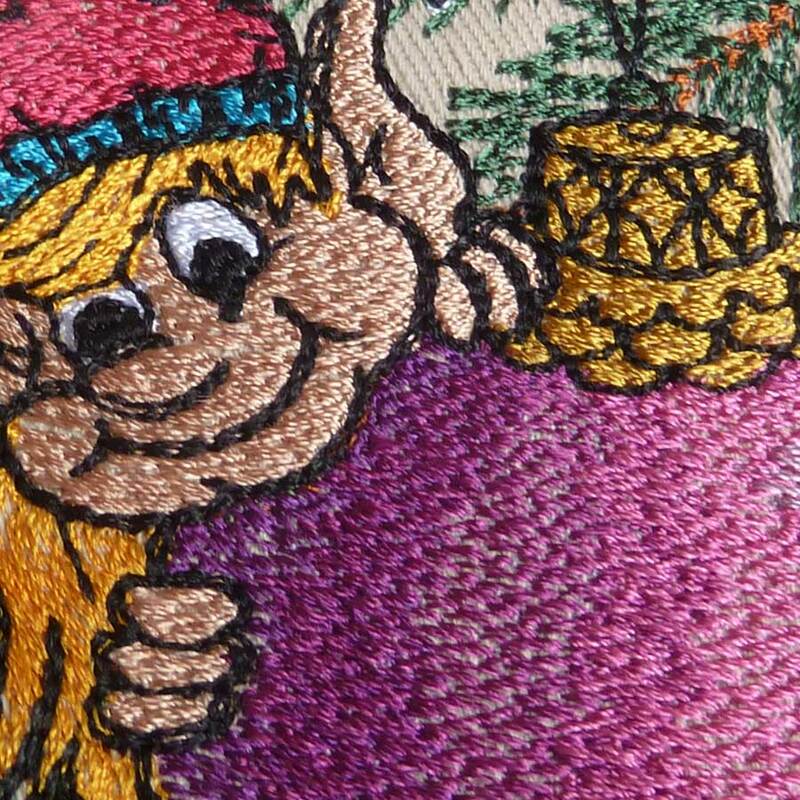 Elvesideas - machine embroidery design - Embroidery design Christmas ...